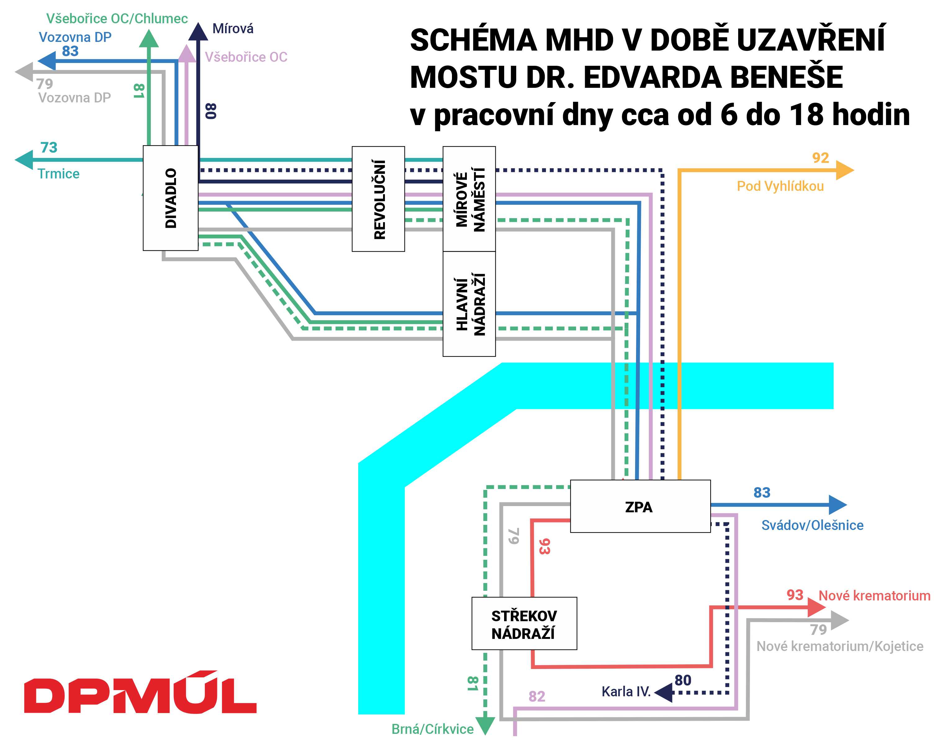 Tisková zpráva | Dopravní podnik města Ústí nad Labem